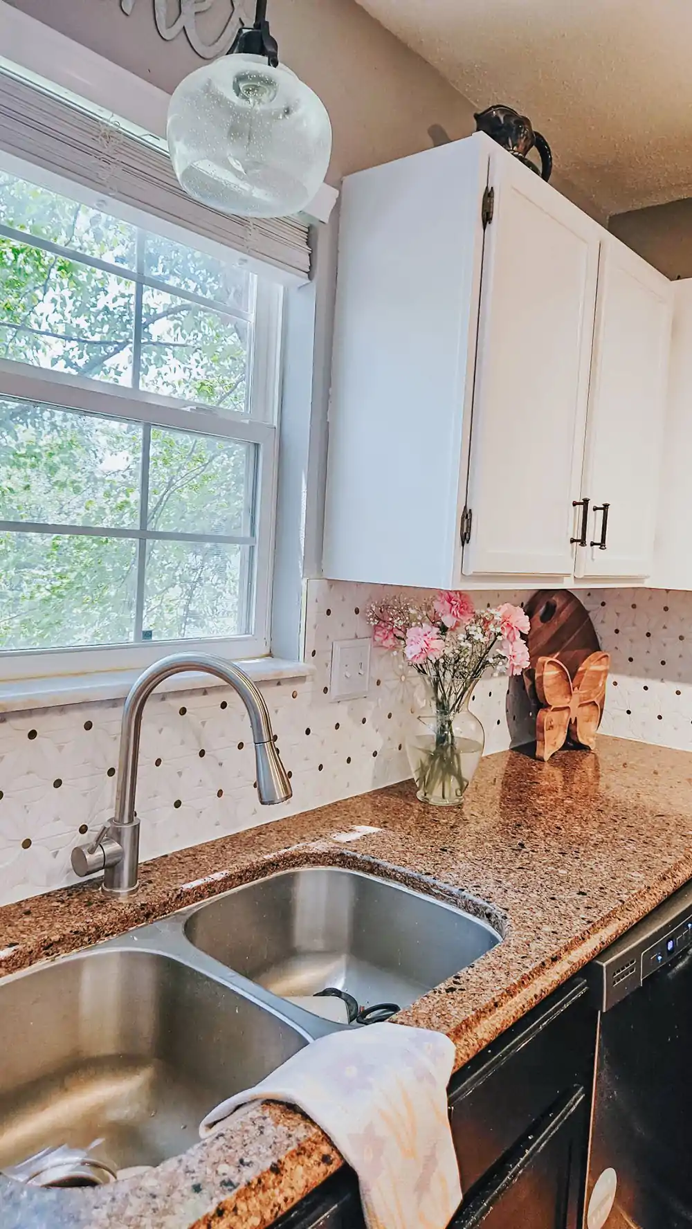 Flower Marble Tiles Kitchen Renovation Backsplash Remodel Guide