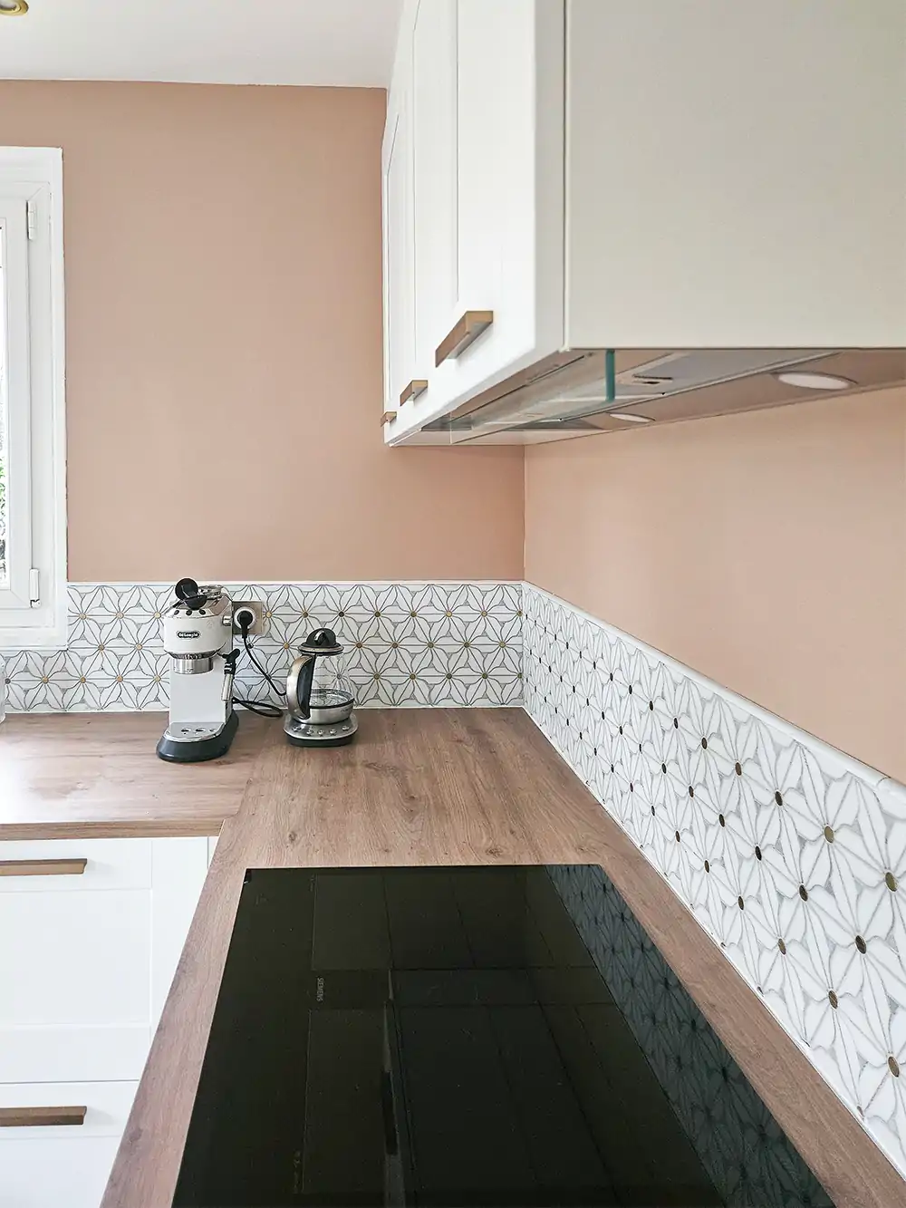 Kitchen Splashback Flower Marble Tiles Mosaic Project Interiordesign