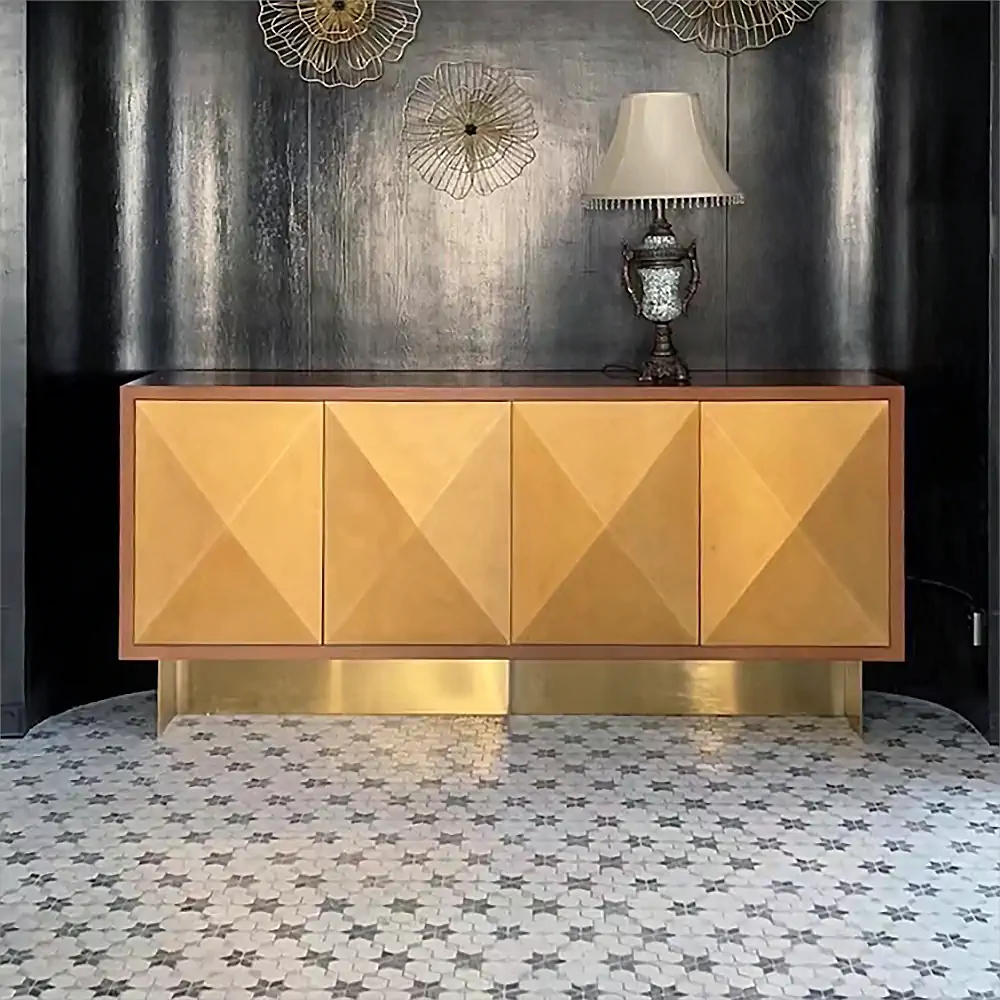 Hexagonal Star Marble Tile as Floor Tiles in the Entrance Hall